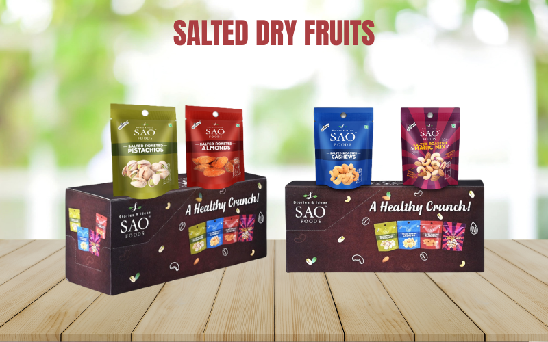 Salted Dry Fruits: Why It's a Lifetime Treat for All Ages – SAO Foods